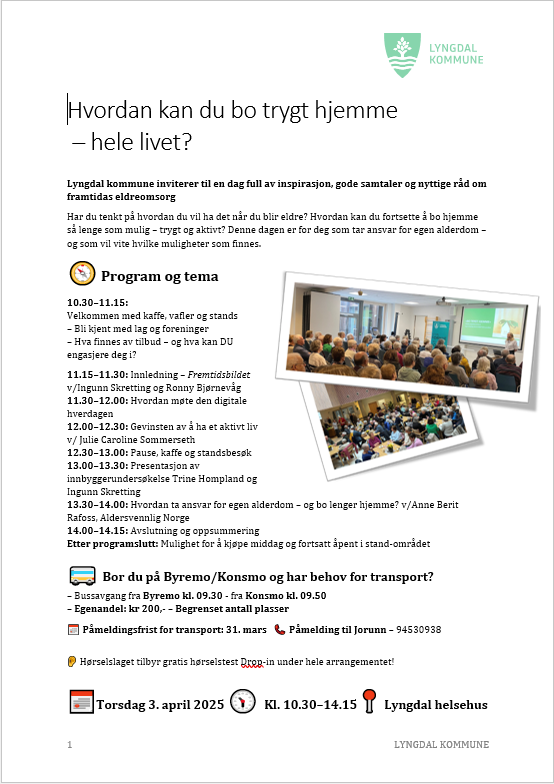 Lyngdal helsehus - Lyngdal kommune