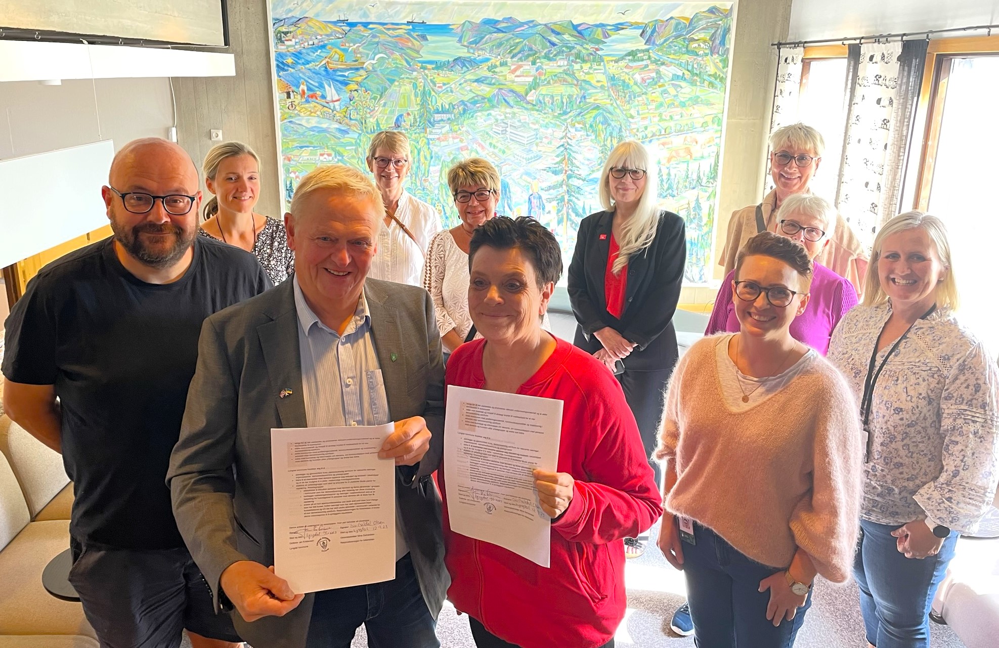 Signaturer for et mer demensvennlig lokalsamfunn - Lyngdal kommune