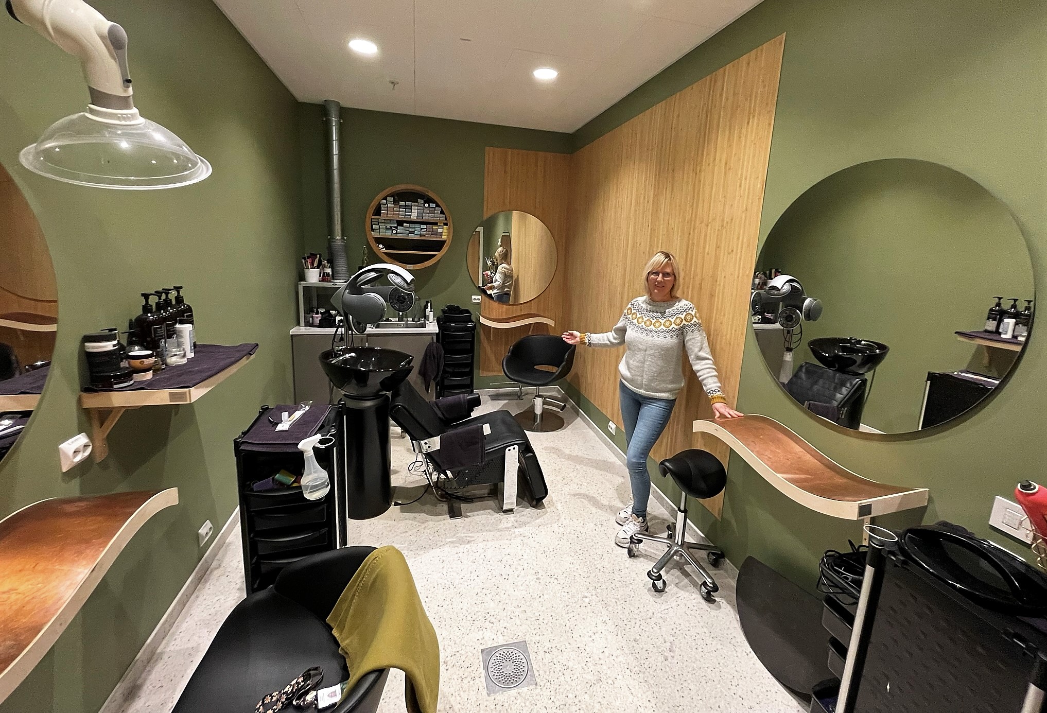 Ny hårglede på Lyngdal helsehus - Lyngdal kommune