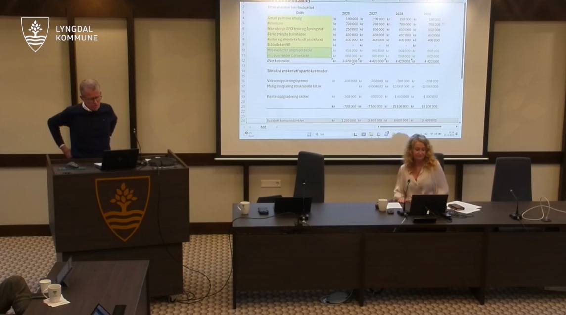 Torsdag 11. desember vedtas budsjettet - følg møtet på Kommune-TV ...